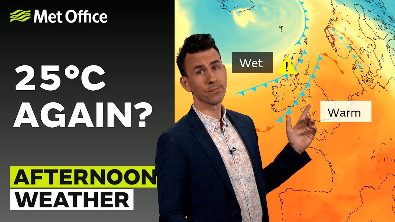 10/10/23 – Rain lingers in north – Afternoon Weather Forecast UK – Met ...