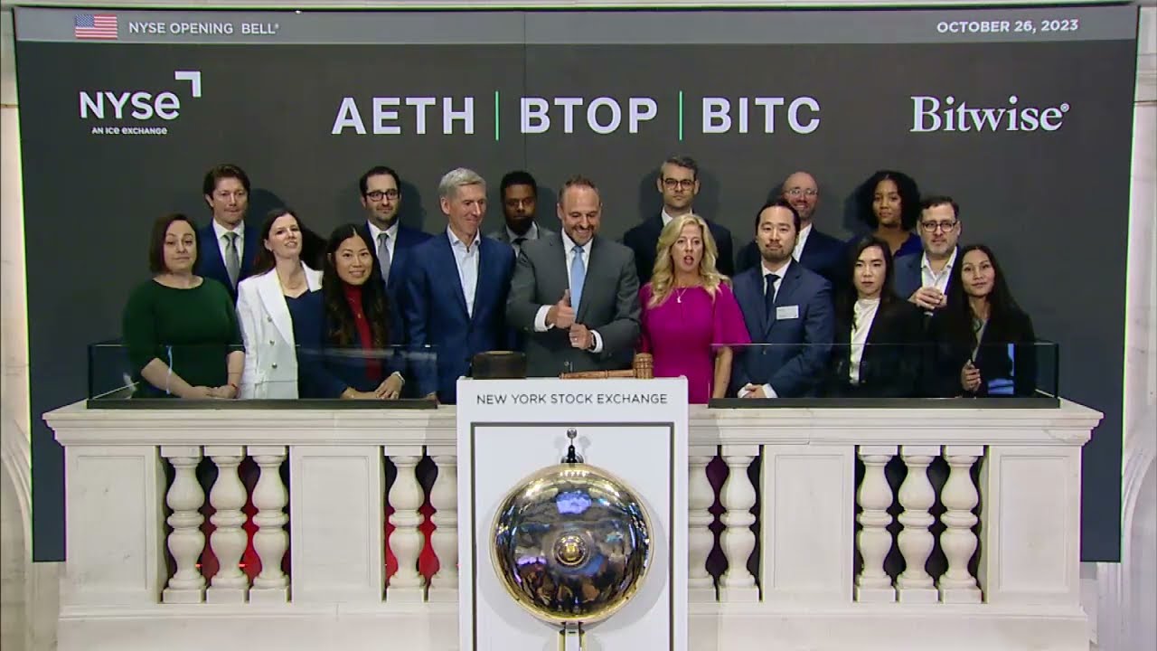 Bitwise Asset Management Rings The Opening Bell® - The Global Herald