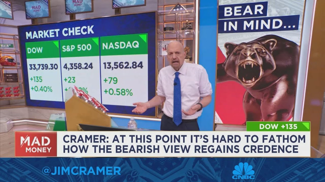 Jim Cramer: At this point, it's hard to fathom how the bearish view ...