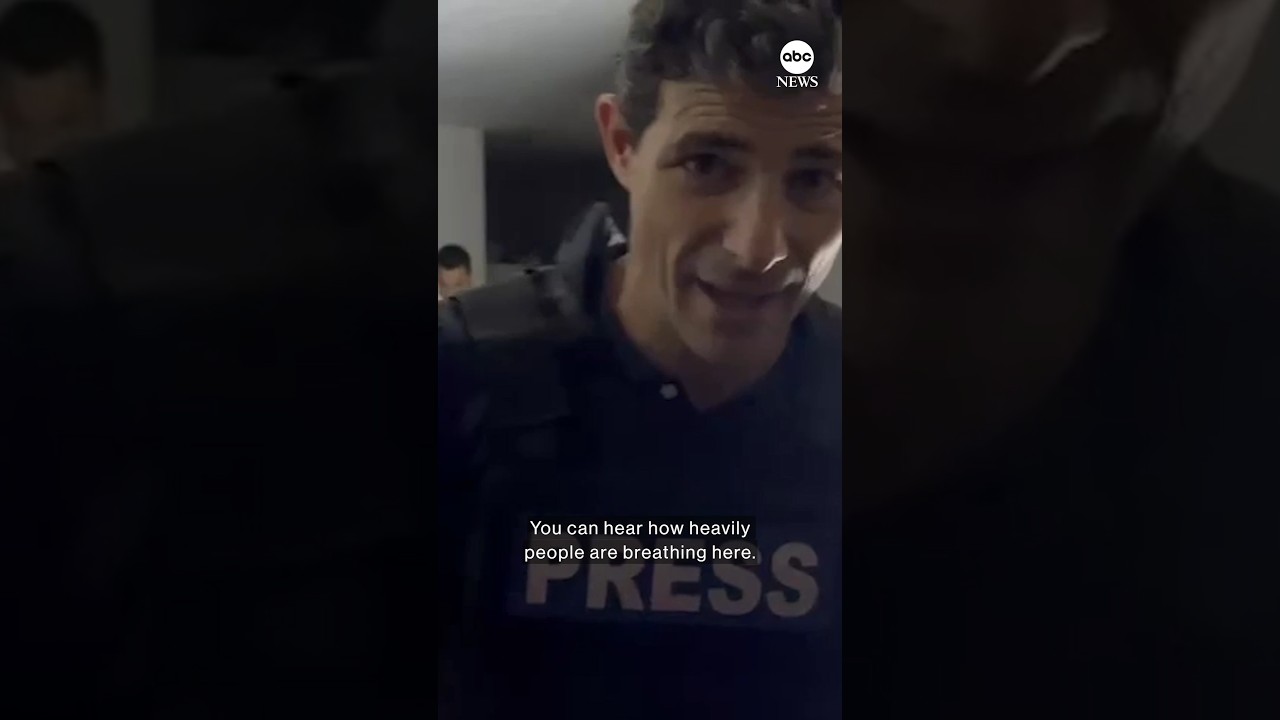 ABC News’ Matt Gutman witnesses families hiding in a shelter amid ...