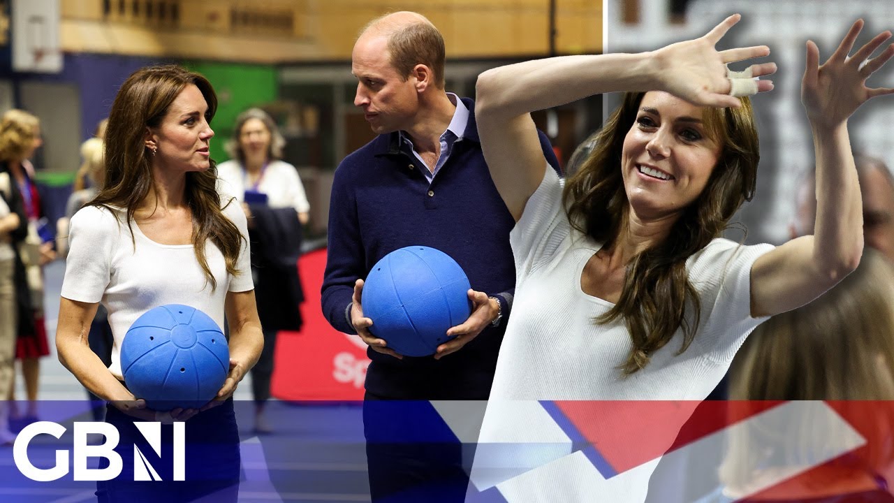 Kate Middleton and Will go HEAD TO HEAD during netball match in ...