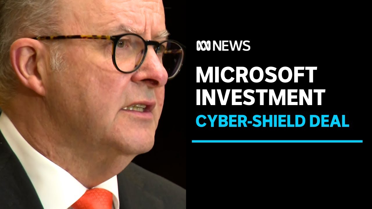 Microsoft to help Australia build 'cyber shield', Albanese announces in Washington | ABC News ...