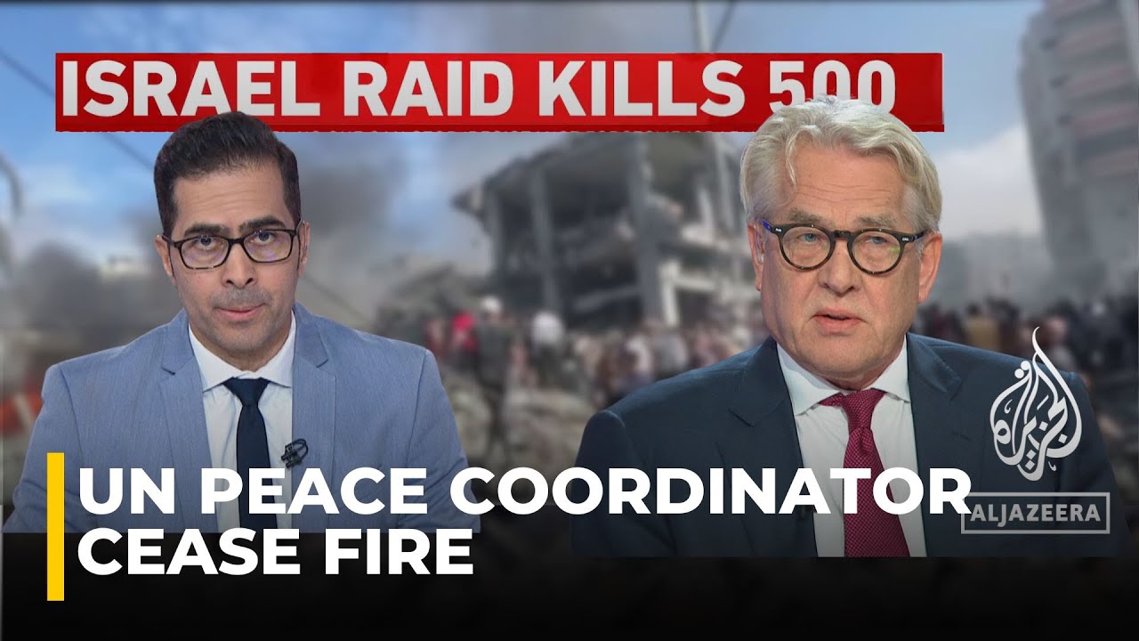 Cease fire : UN coordinator for Middle east peace process - The Global ...