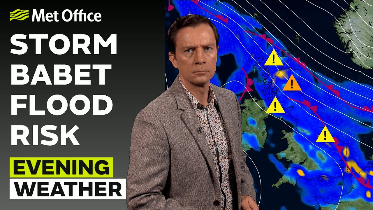 17/10/23 – Showery rain in the west – Evening Weather Forecast UK – Met ...