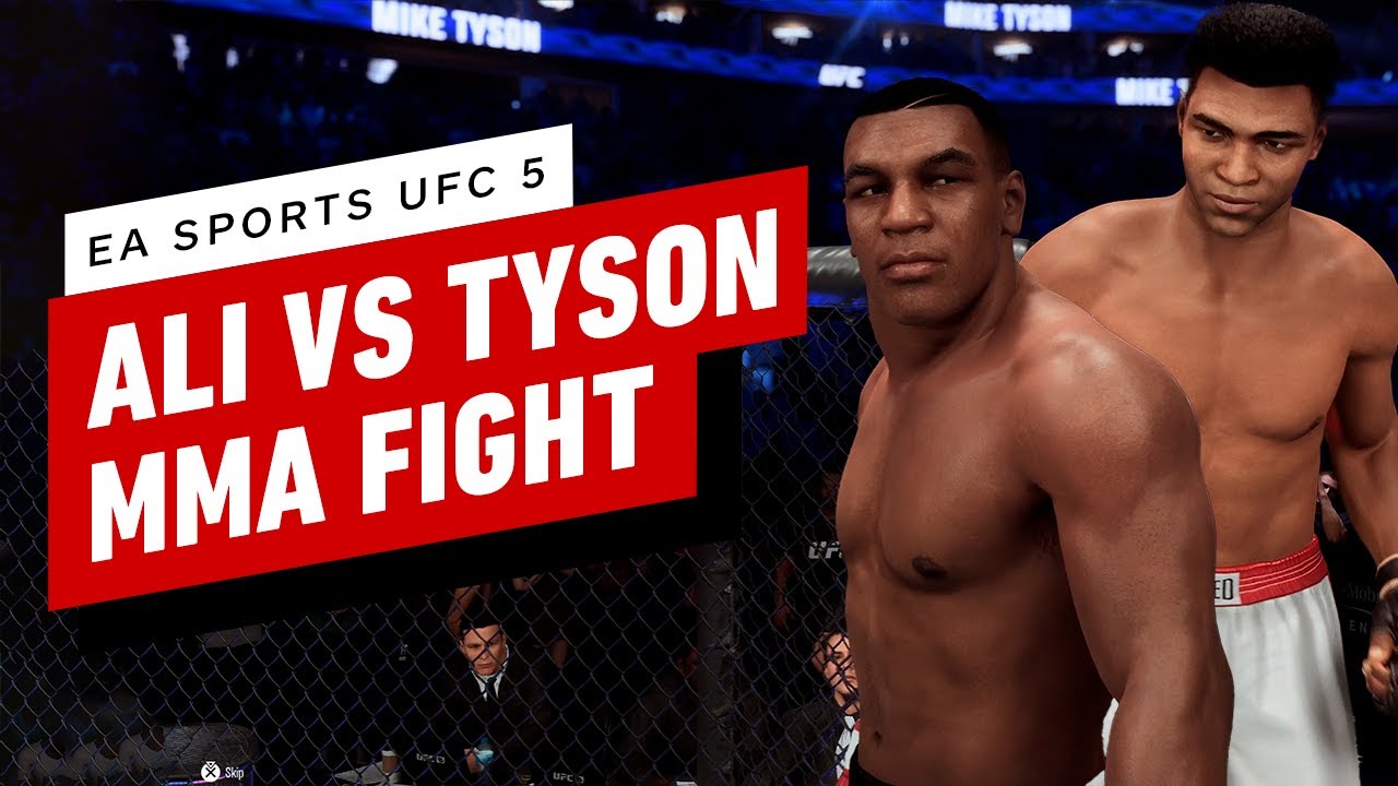 EA Sports UFC 5 Gameplay - Muhammad Ali vs Mike Tyson - 4K Full Fight ...