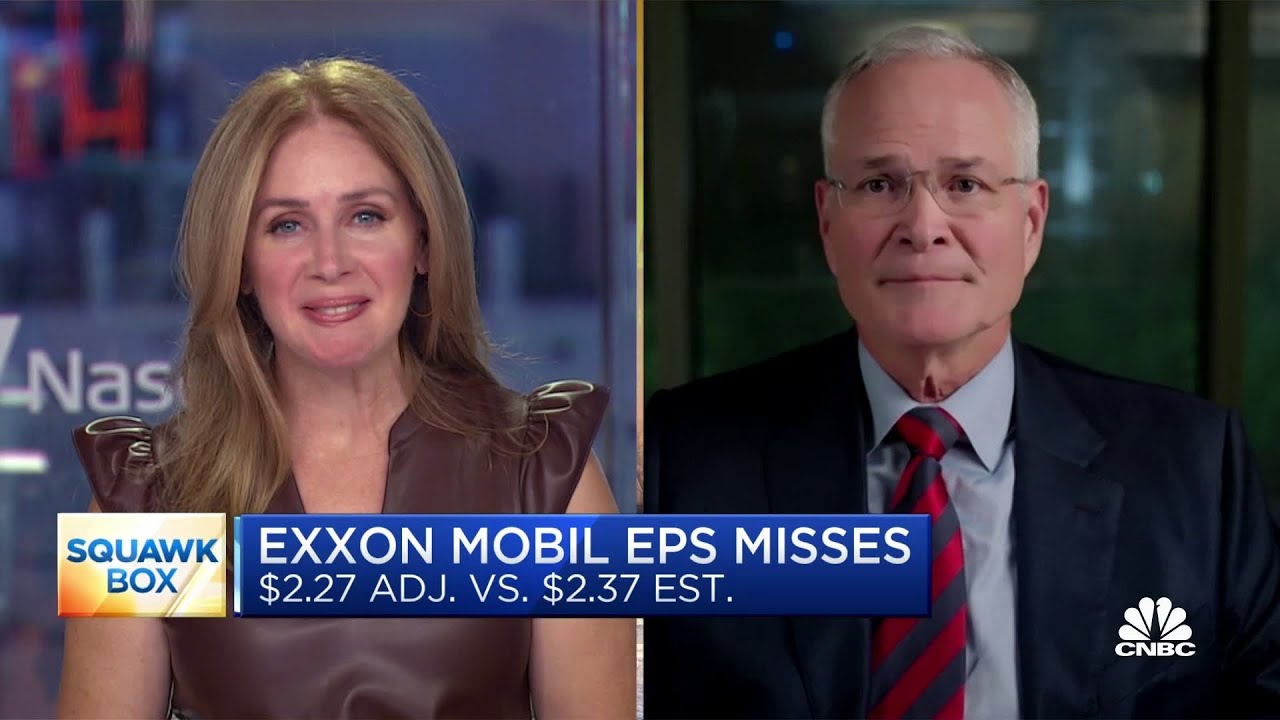 Exxon Mobil CEO Darren Woods on Q3 results, global oil demand and ...