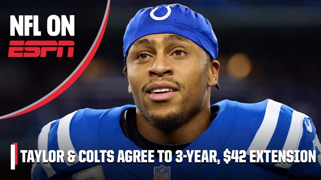 Jeremy Fowler details Jonathan Taylor's 3-year, $42M contract extension ...