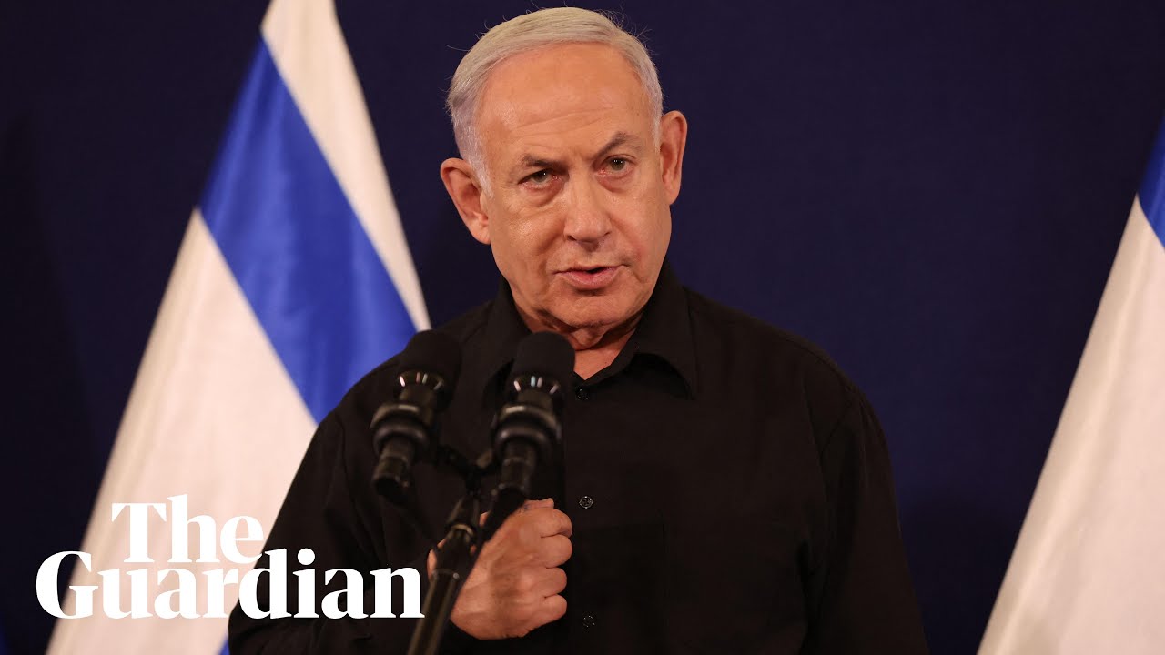 Israeli Prime Minister Benjamin Netanyahu holds media briefing – watch ...