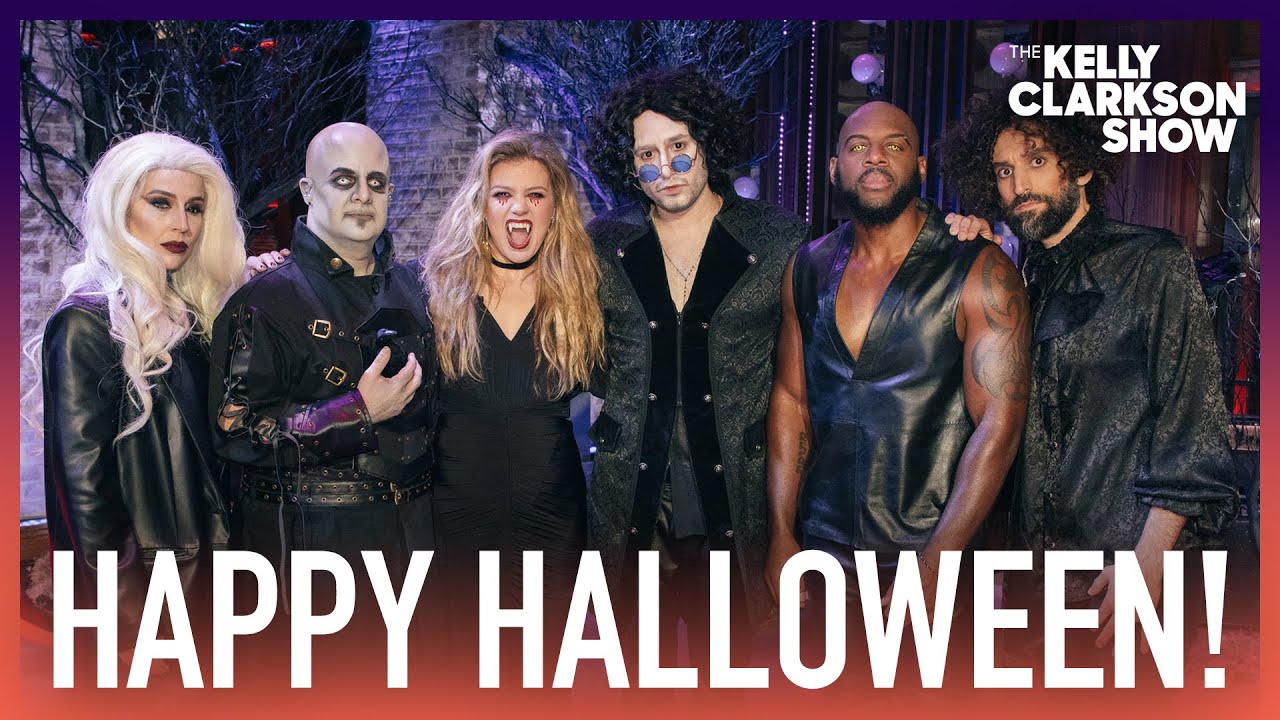 Kelly Clarkson & Band Reveal Halloween Costumes - The Global Herald