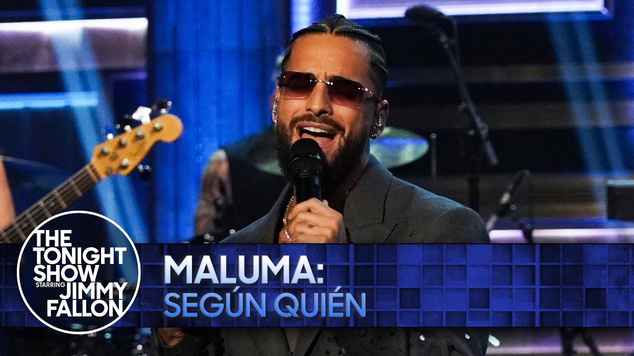 Maluma: Según Quién | The Tonight Show Starring Jimmy Fallon - The ...