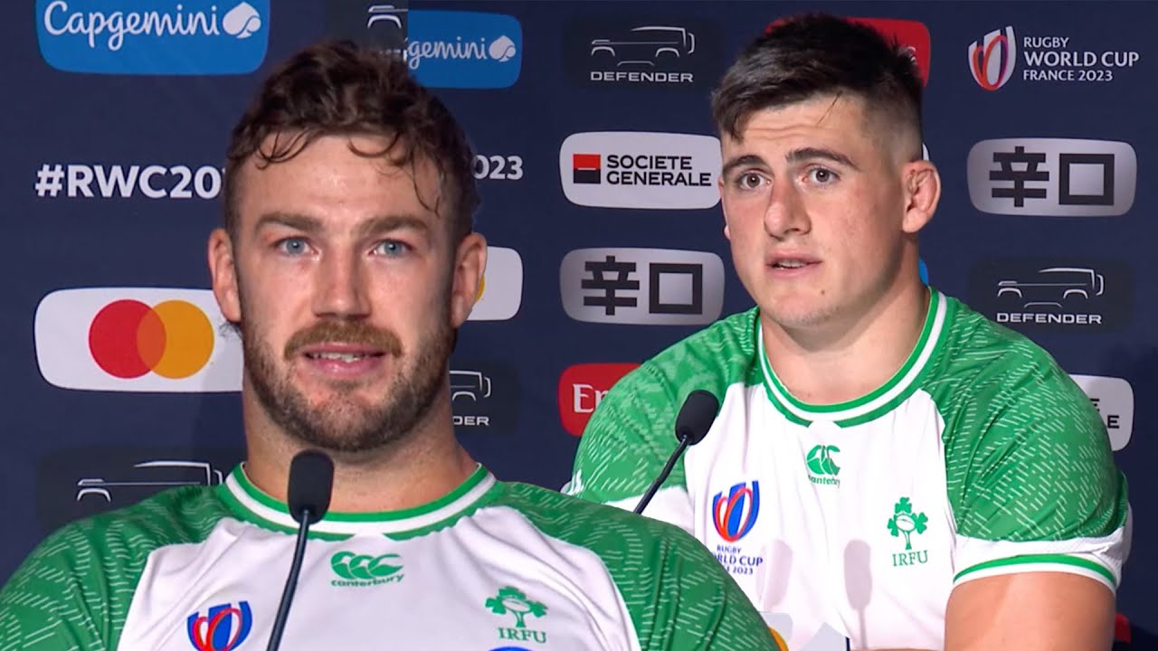Ireland asked about Quarter Final curse in Rugby World Cup presser as ...