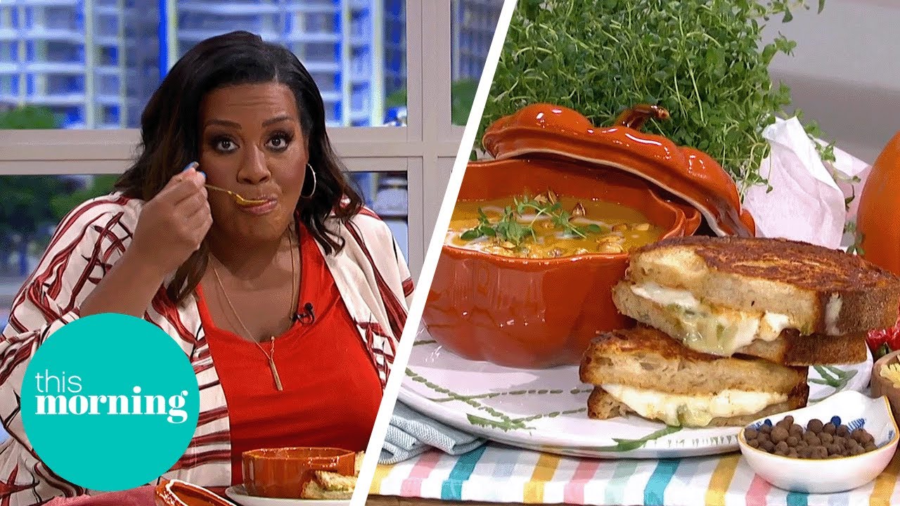 April Jackson’s Spiced Pumpkin Soup With A Cheese Toastie | This ...