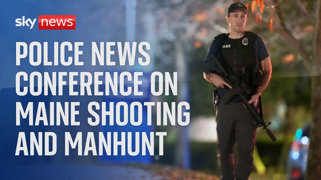 Watch live: Police give a briefing on the shooting in Maine - The ...