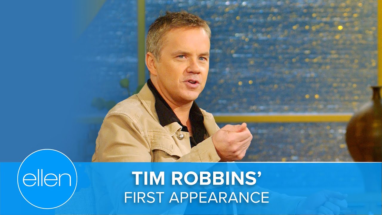 Tim Robbins' First Appearance on Ellen - The Global Herald