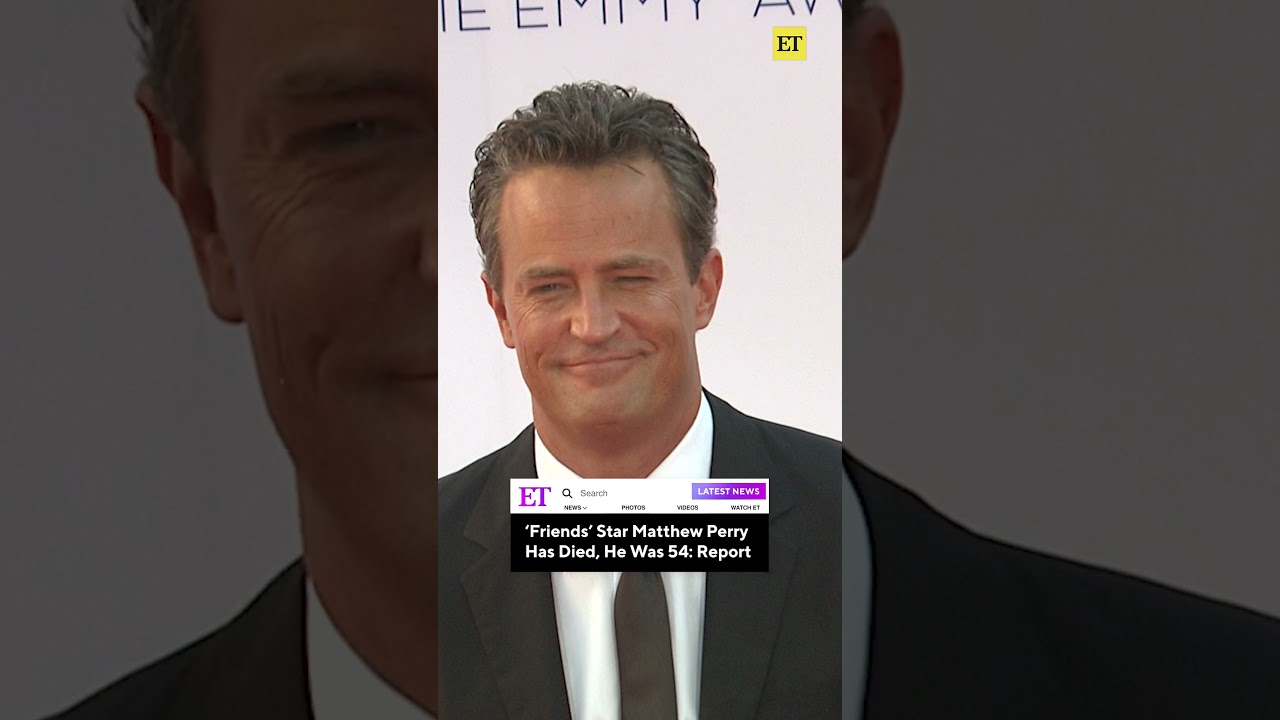Friends Star Matthew Perry Has Died, He Was 54: Report - The Global Herald