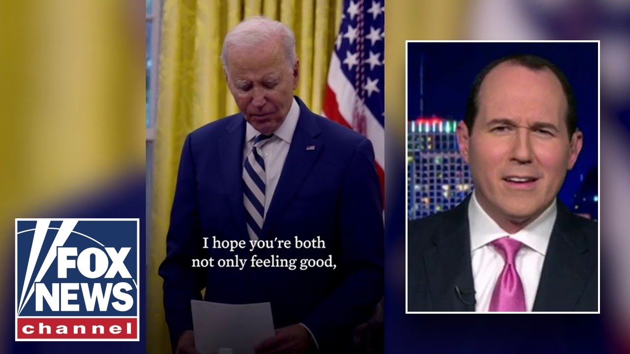 Biden appears to read from script on call with released hostages - The ...