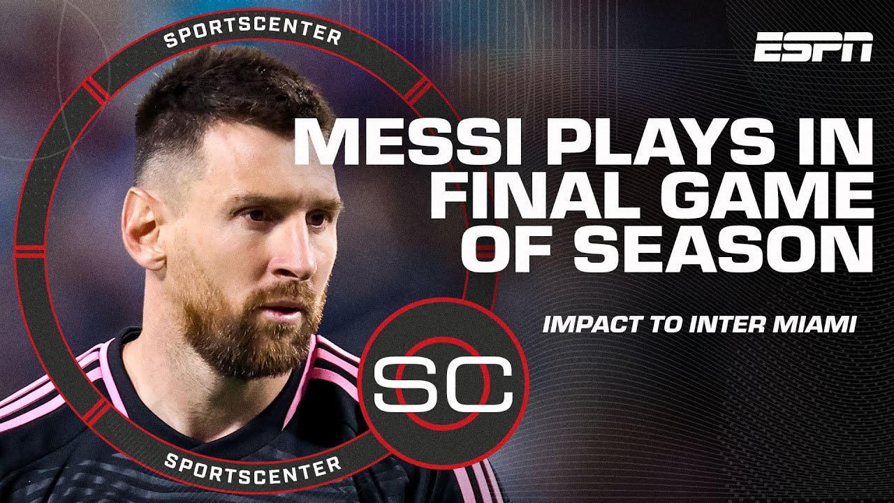 Lionel Messi's impact to Inter Miami in truncated season | SportsCenter ...
