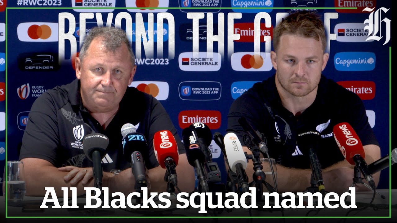 Rugby World Cup 2023: All Blacks squad named to take on Uruguay ...