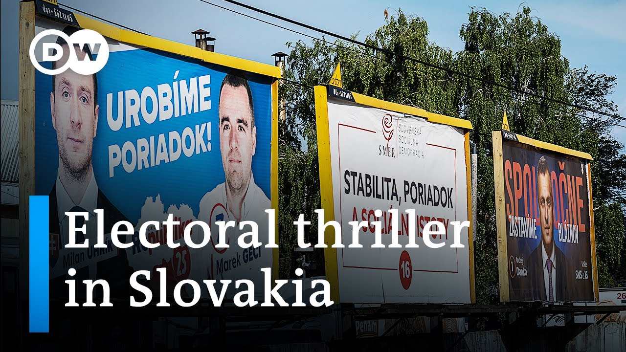 Populists and propaganda: Electoral thriller in Slovakia | DW Reporter ...