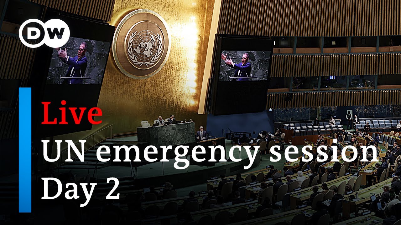 Live: United Nations General Assembly emergency session on the Israel-Hamas war - day 2 | DW ...