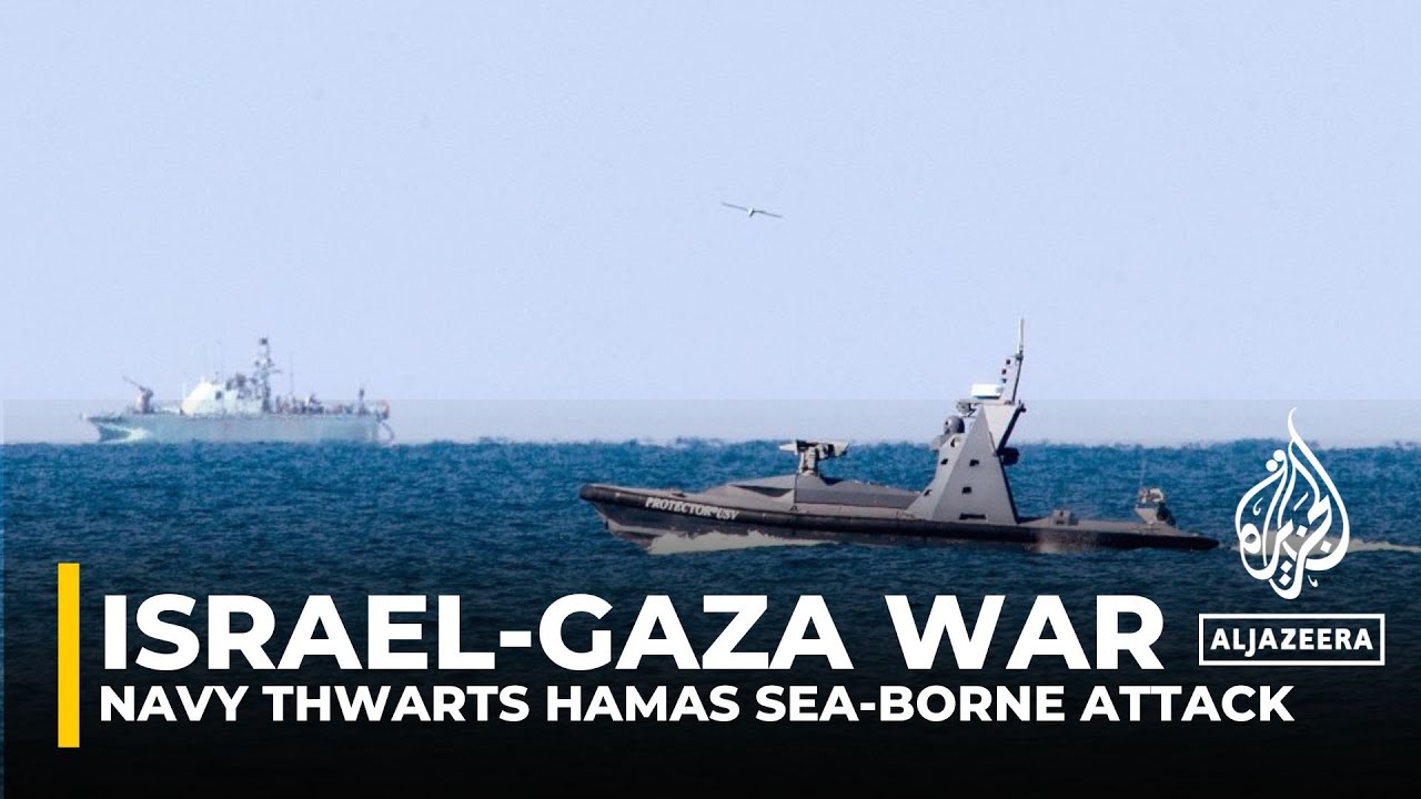 Gaza war: Israel says Navy repelled Hamas divers from infiltrating ...