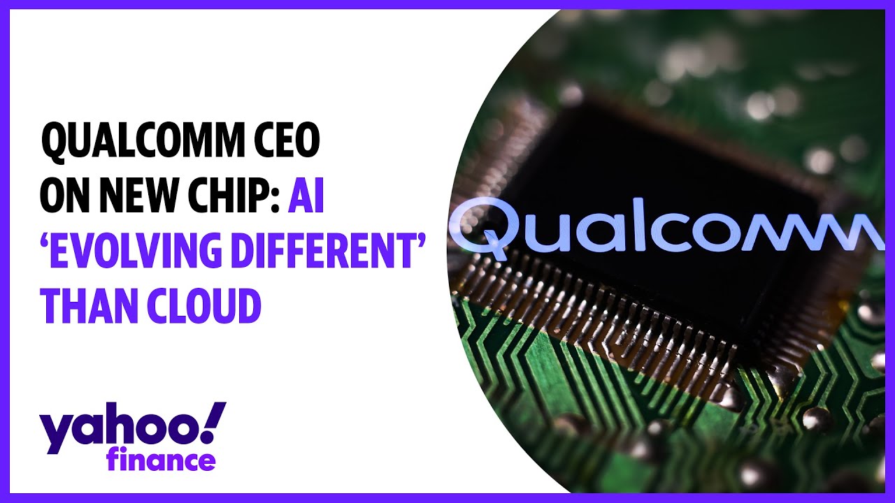 Qualcomm CEO on new chip: AI 'evolving different' than cloud - The ...