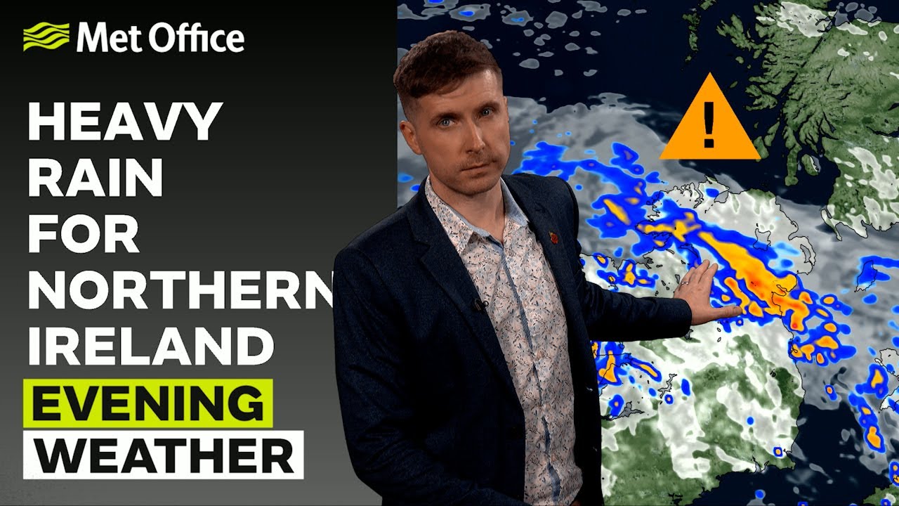 31/10/23 – Heavy rain and strong winds – Afternoon Weather Forecast UK ...