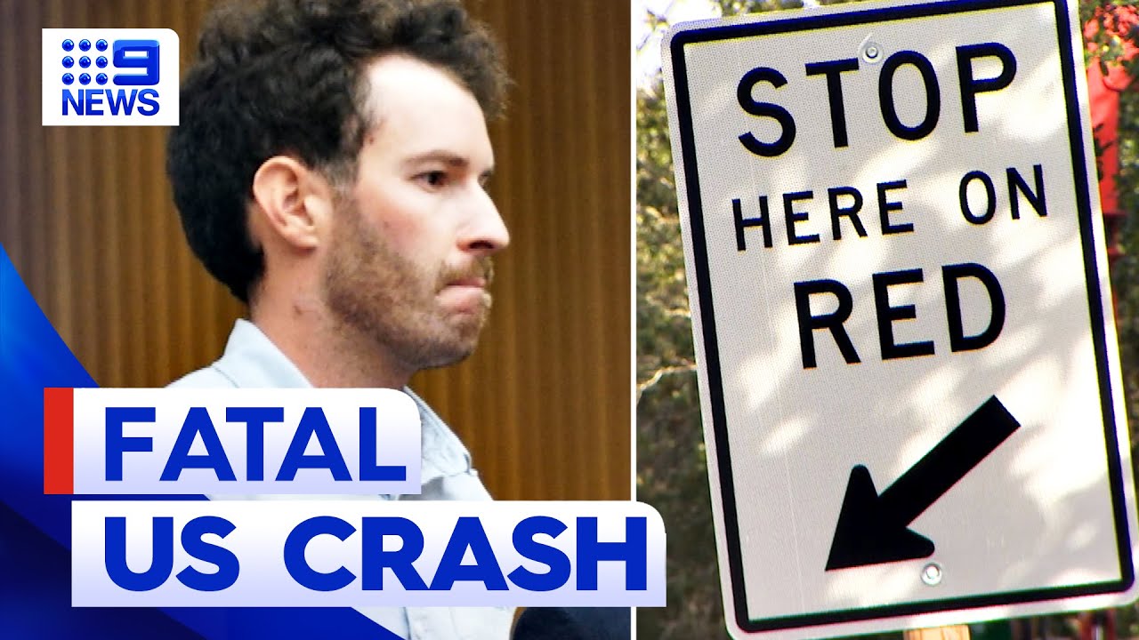 Australian man ordered to stay in US after fatal crash | 9 News ...
