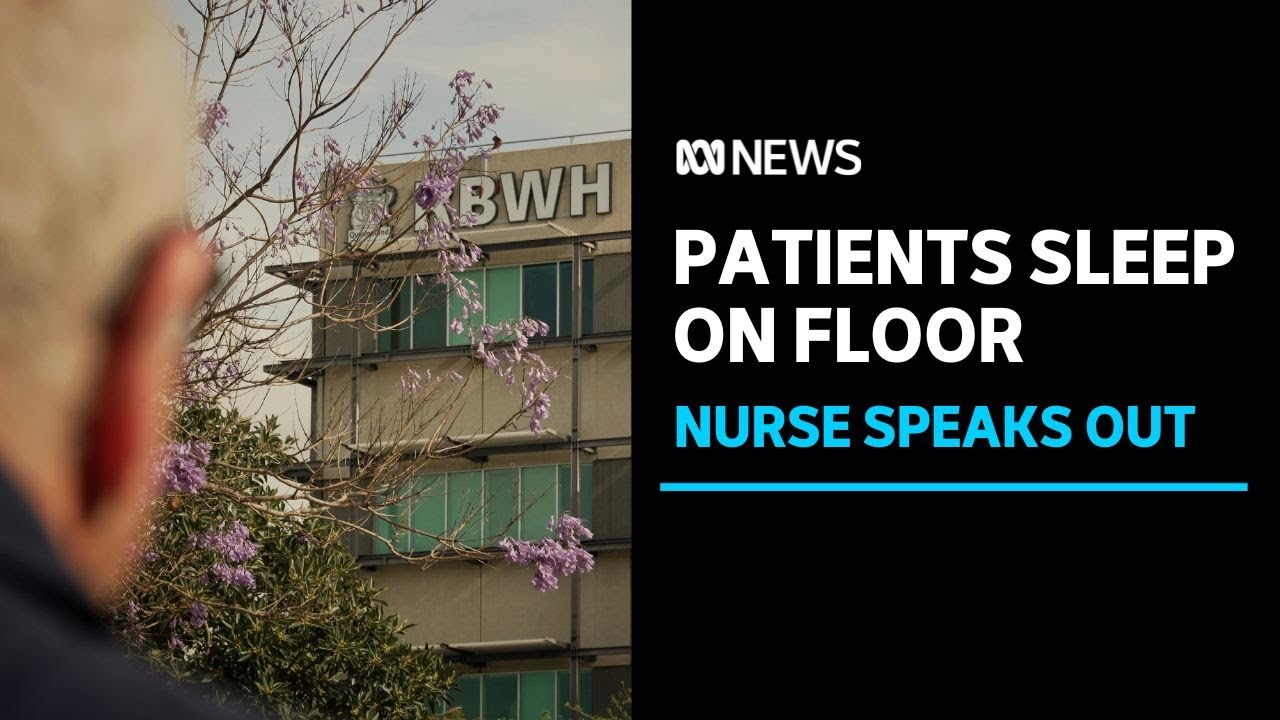 Chronic hospital bed shortages leaves patients sleeping on floor | ABC ...