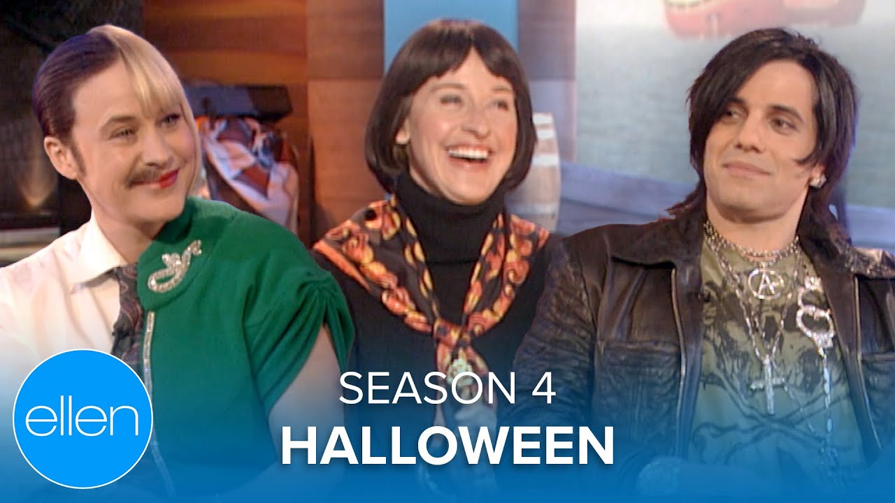 Ellen’s Season 4 Halloween: Ellen’s Evil Twin, ‘Mindfreak’ Magic (Full ...