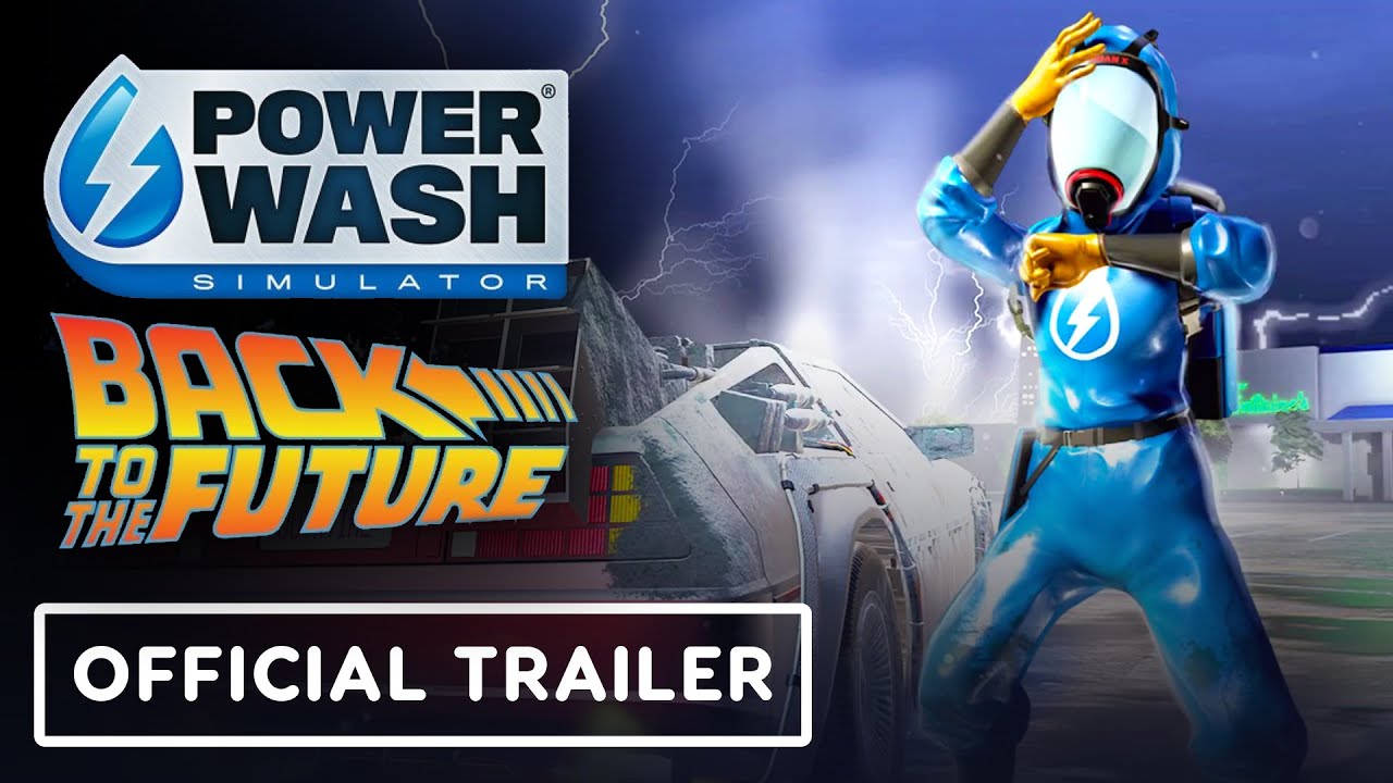 PowerWash Simulator - Official Back to the Future Special Pack Launch ...