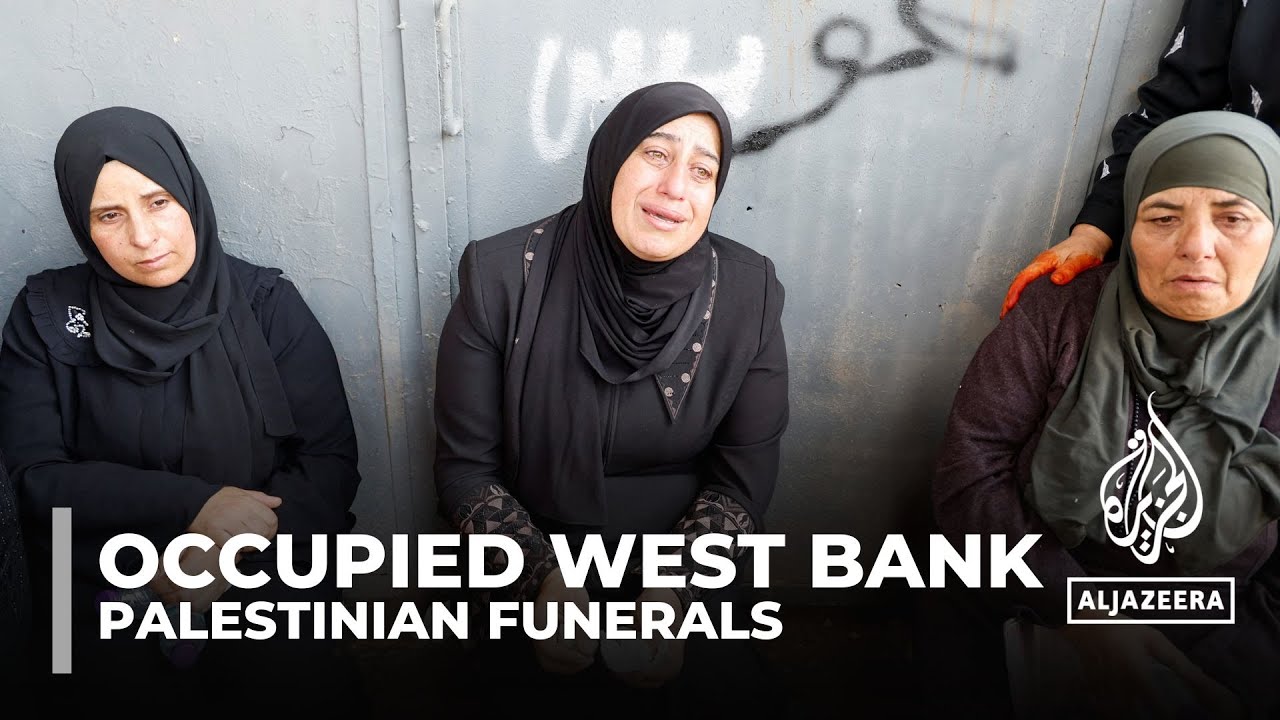 Palestinian funerals: Procession for 17-year-old shot dead by Israeli ...