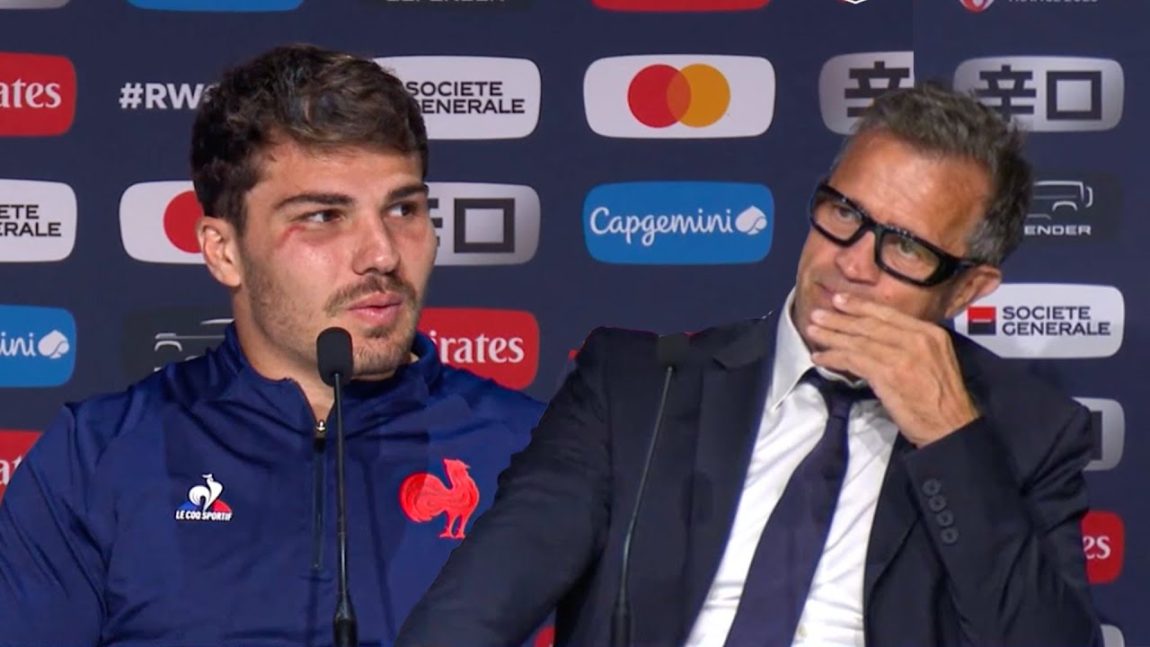 Antoine Dupont and France speak on big moments in Springboks Rugby ...