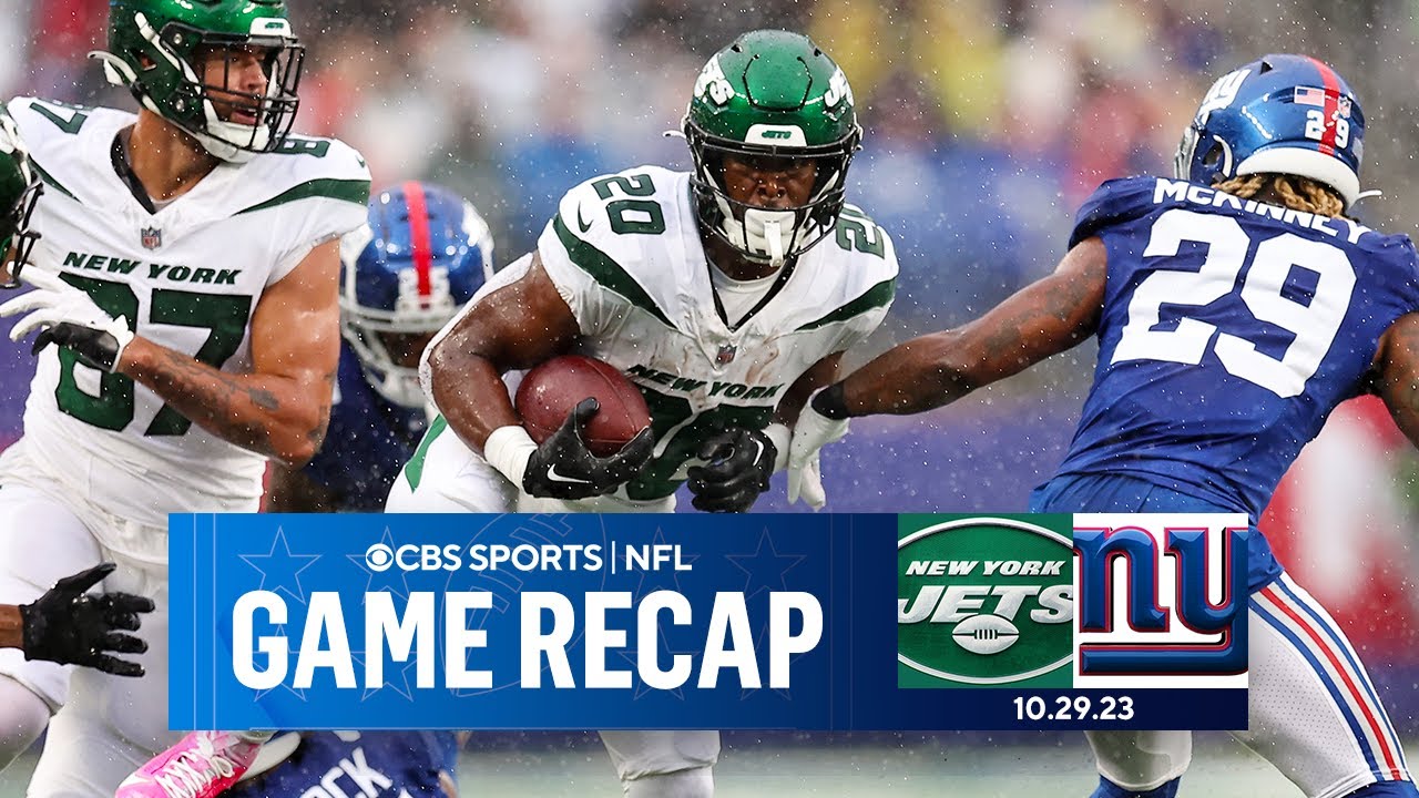 Zach Wilson, New York Jets SECURE 3rd straight win over New York Giants ...