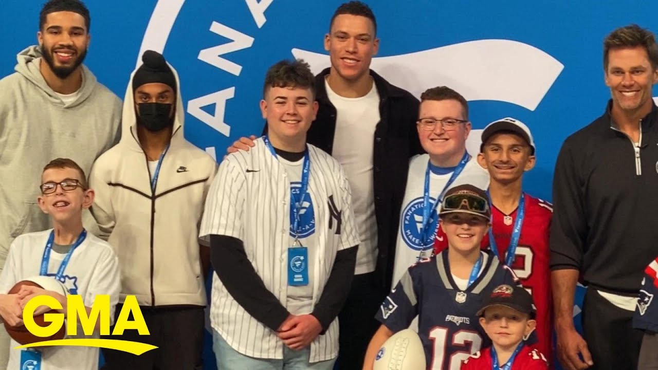 Aaron Judge, Tom Brady and Jayson Tatum team up for a surprise l GMA ...