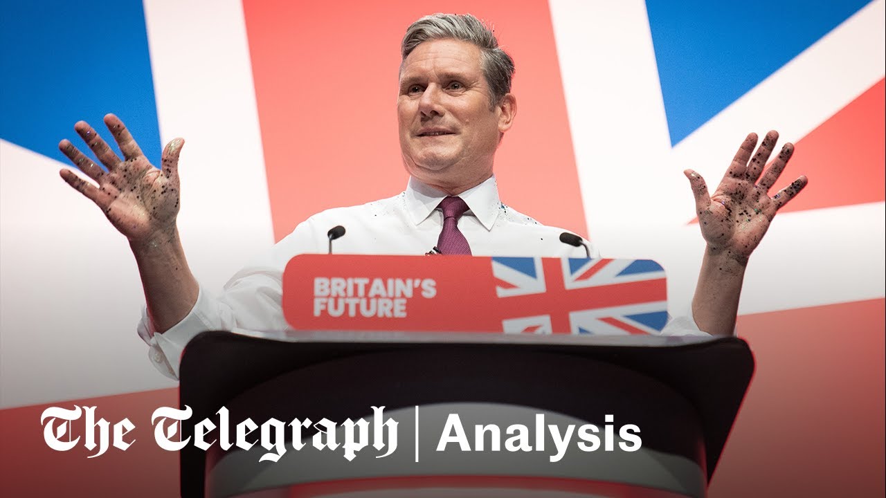 'Glitter protester is a publicity coup for Keir Starmer' | Telegraph ...