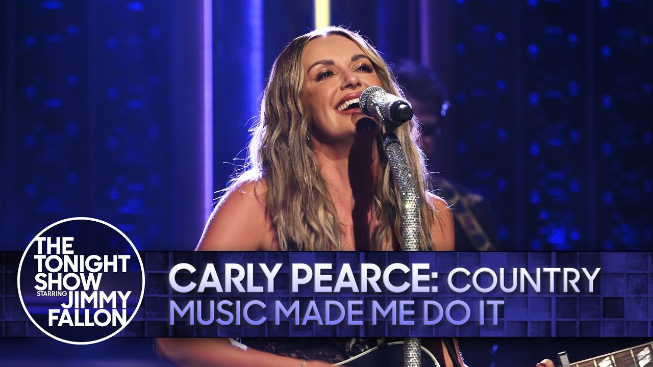 Carly Pearce: Country Music Made Me Do It | The Tonight Show Starring ...