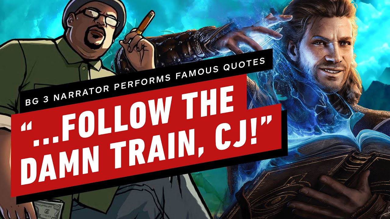 Baldur's Gate 3 Narrator Performs Iconic Video Game Quotes - The Global ...