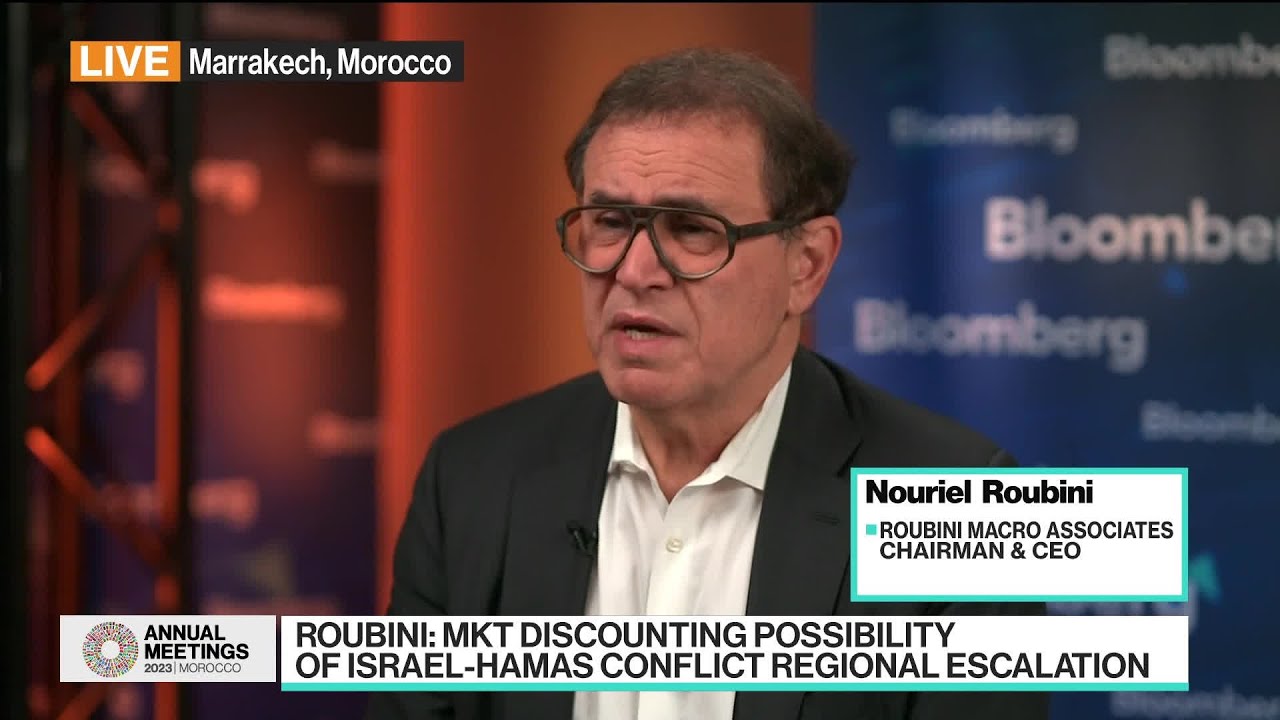 Nouriel Roubini Sees Markets Pricing ‘Something Ugly’ Happening in Gaza ...