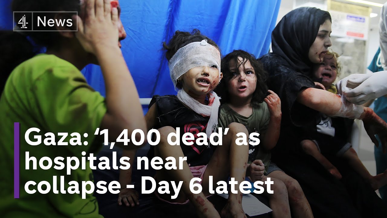 Israel troops mass on Gaza border as hospitals near collapse - The ...