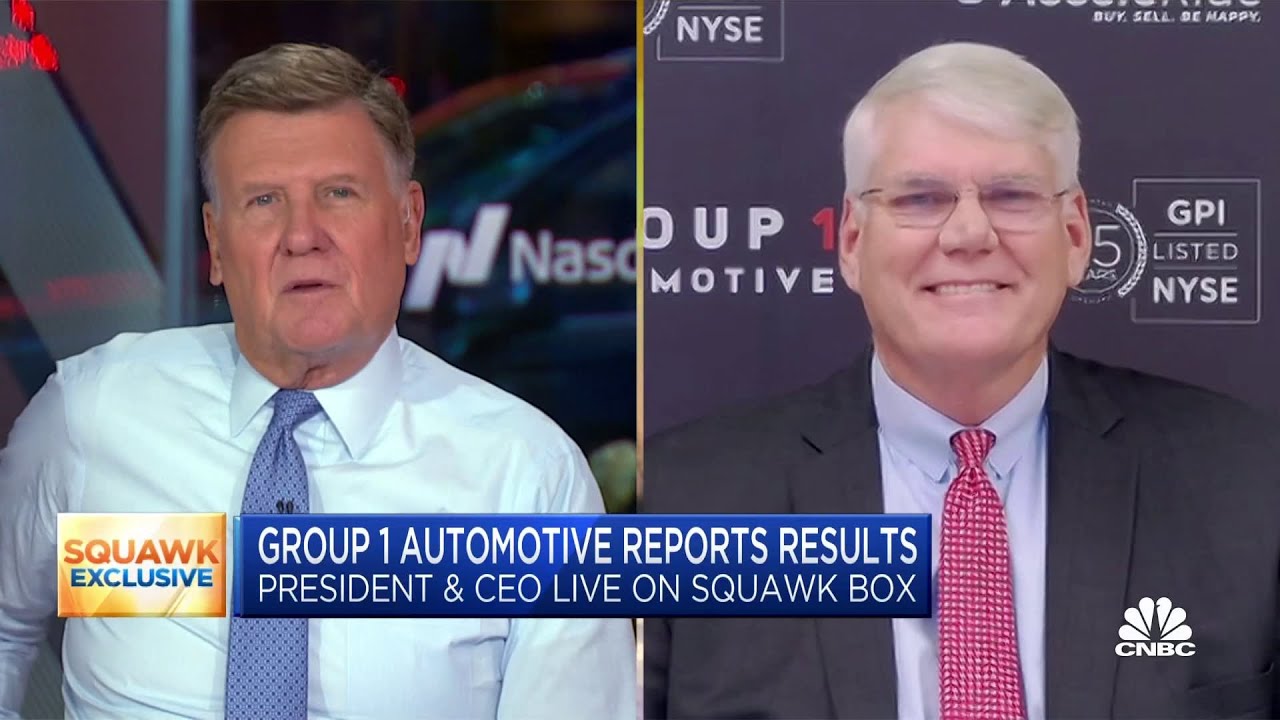 Group 1 Automotive CEO Daryl Kenningham on earnings results, impact of ...