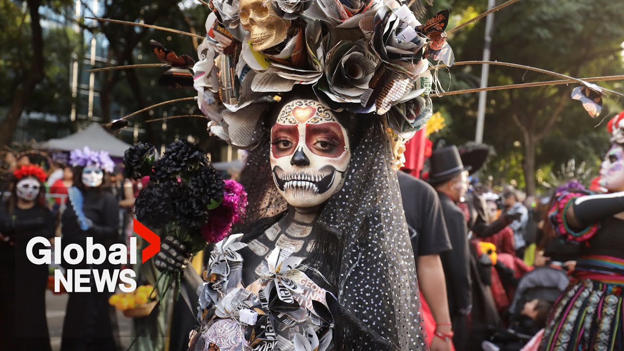 Day of the Dead celebrations: "La Catrina" skeletons parade through ...