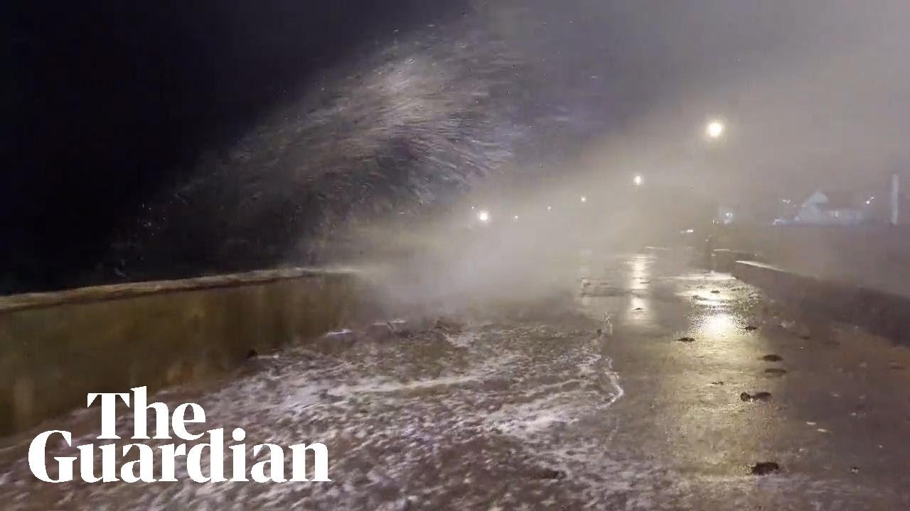 'Never seen anything like this': Storm Ciarán causes destruction in UK ...