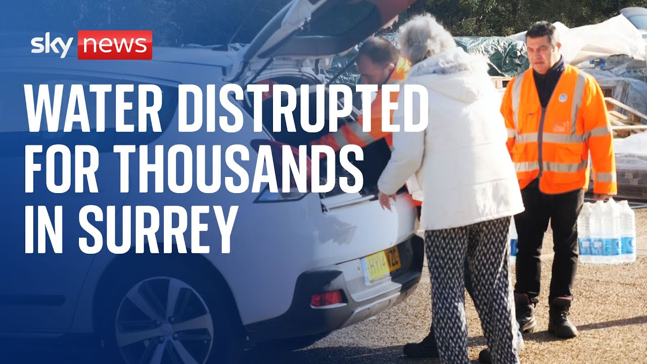Storm Ciaran: Water disrupted for thousands in Guildford and Surrey ...