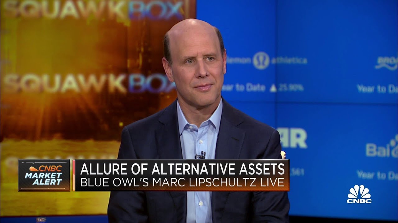 Alternative assets are built to take a longer view, says Blue Owl ...