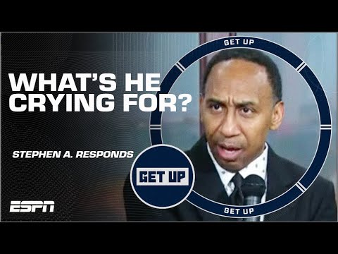 Why THE HELL was the Michigan coach crying?! - Stephen A. | Get Up ...