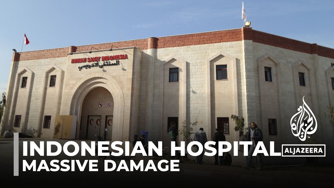 Indonesian hospital in ruin, massive damage to facility with patients ...