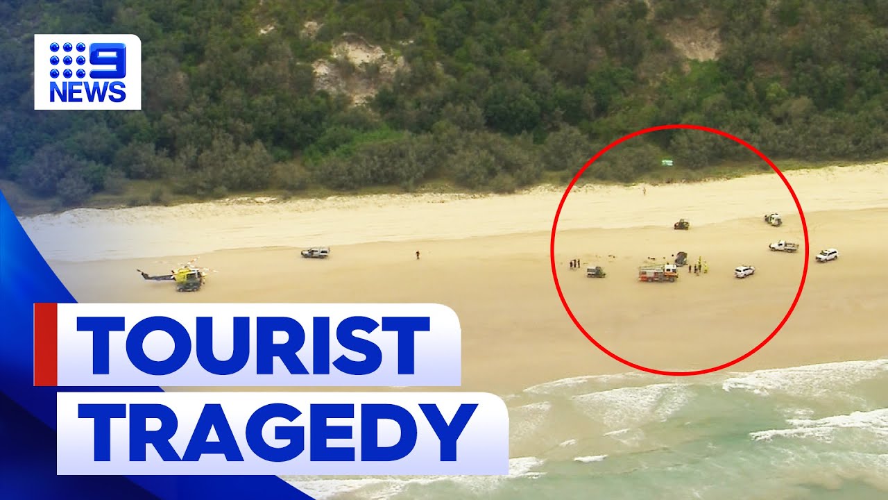 Fatal four-wheel drive crash on Sunshine Coast beach | 9 News Australia ...