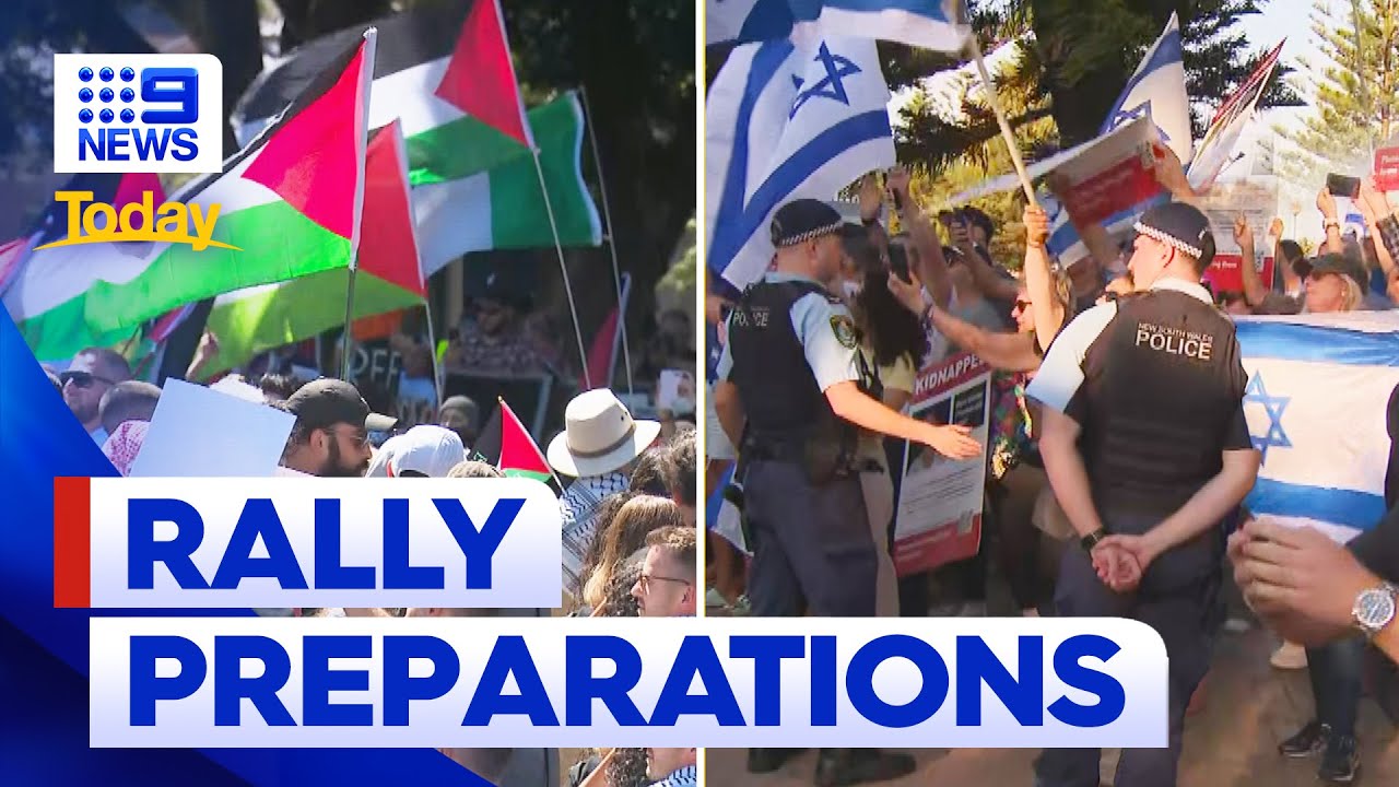 Pro-Israeli and pro-Palestinian supporters to rally in Sydney and ...