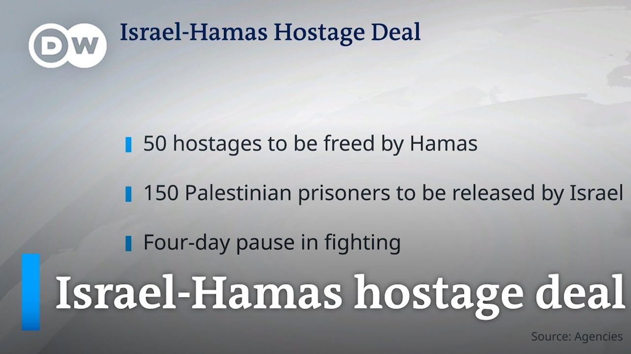 Israel announces hostage release deal with Hamas | DW News - The Global ...